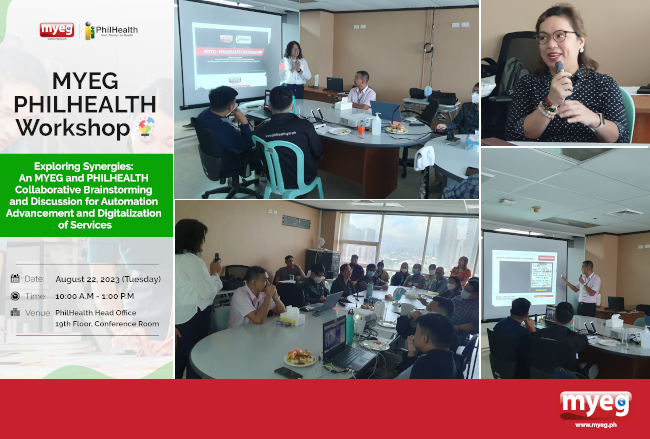 MYEG PH and PHILHEALTH Unite in Digitalization Brainstorming
