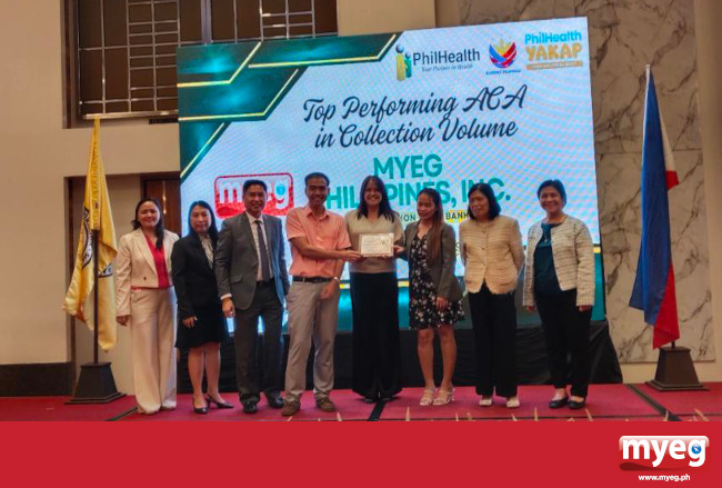 MYEG PH Earns PhilHealth Top Collecting Agent Recognition
