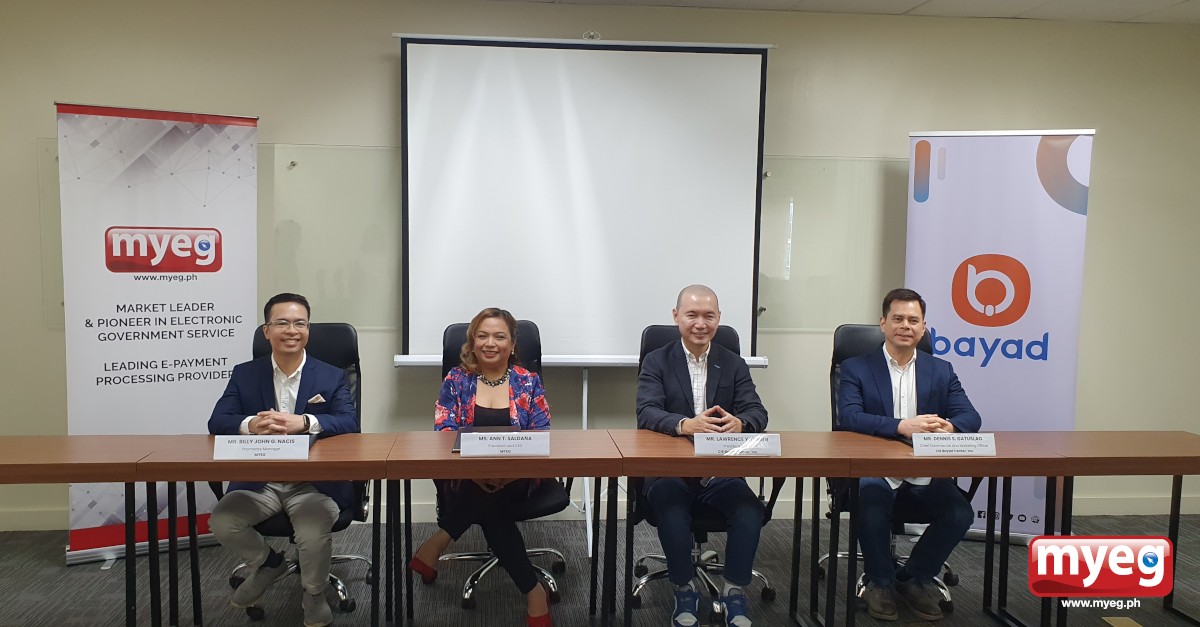 MYEG PH and Bayad Seals Direct Partnership