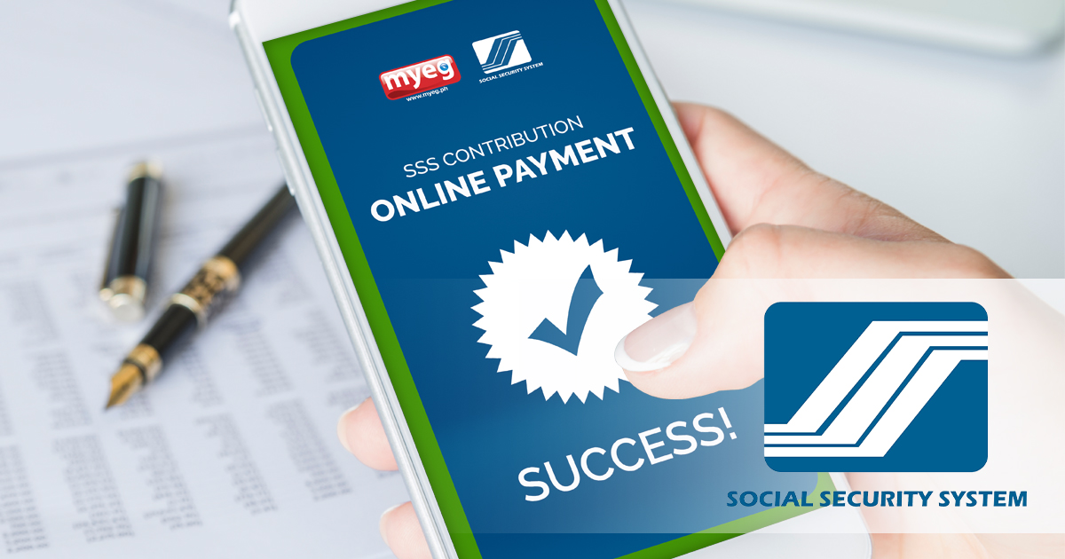 MYEG PH: SSS Online Payment for Loans and Contributions