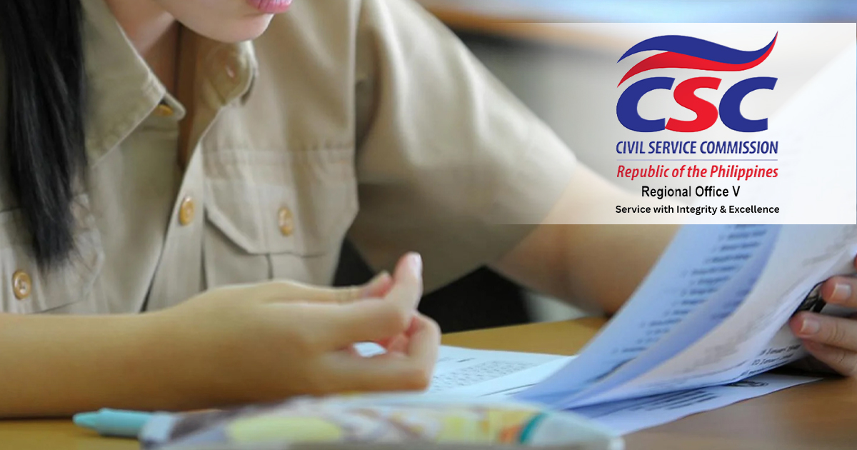 MYEG PH: Civil Service Commission Region V Online Payment